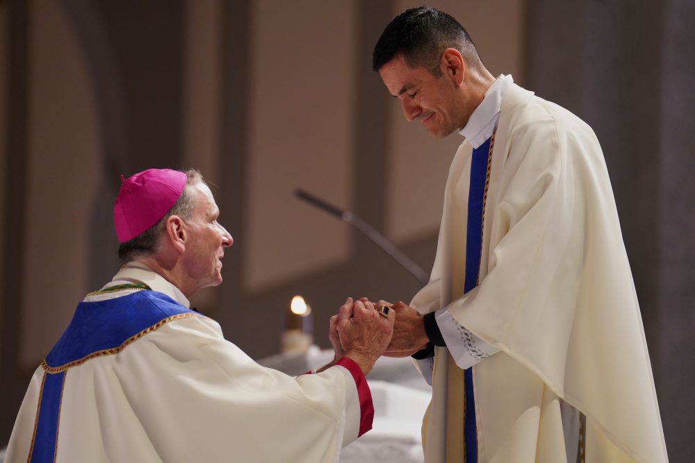 A US diocese defies trends and ordains its largest class of Catholic priests in decades ...